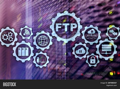 Ftp File Transfer Image Photo Free Trial Bigstock