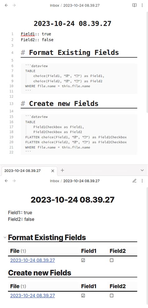 Dataview Checkboxes Help Obsidian Forum