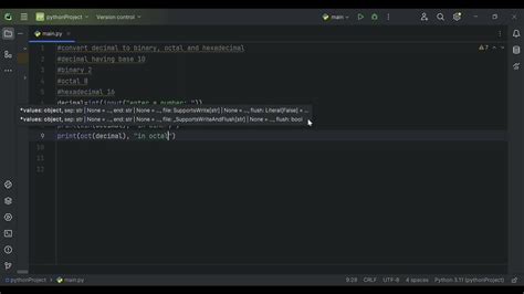 Python Program Decimal To Binary Octal And Hexadecimal Conversion