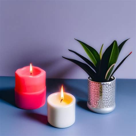Premium Ai Image Fancy Candle