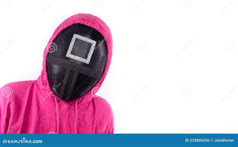 Pink Guard From Squid Game Of New Netflix Show Squid Game Red Guard On