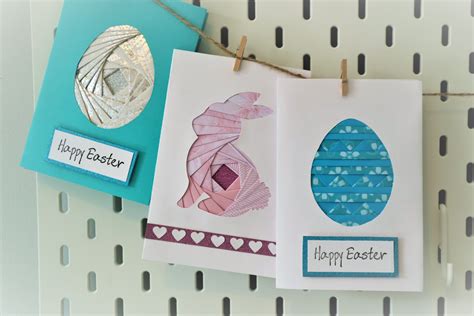 Easter Iris Folding Patterns Pdf Download Bunny Easter Egg X 2