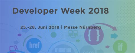 Dwx Developer Week 2018 Kicks Off Next Week In Nuremberg Germany