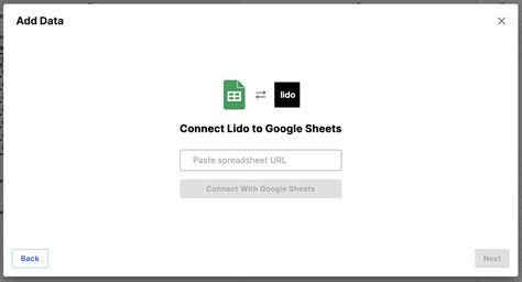 Connect To A Google Sheet