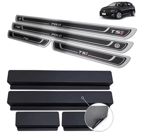 Soleira Polo Tsi Aço Inox Alto Relevo