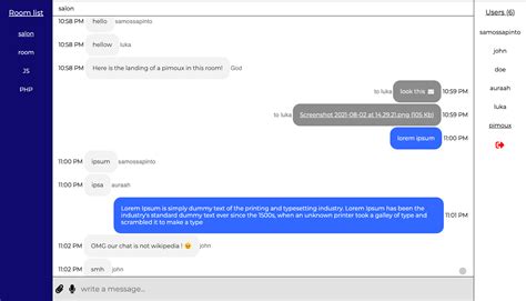 GitHub Pimoux Chat App Chat App With React Socket Io And Nodejs