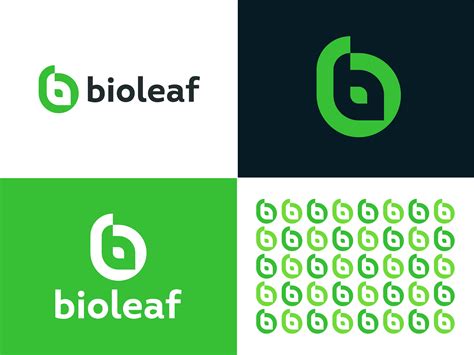 Bioleaf Logo Brand Identity Design Behance