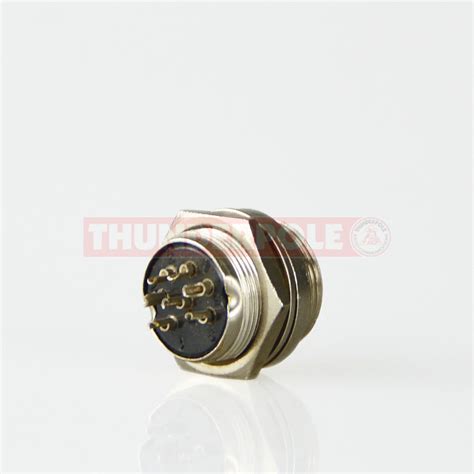 7 Pin Chassis Socket Plugs And Connectors Thunderpole