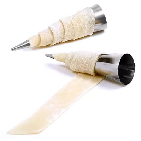 [piware派威爾] 6入 尖形螺管 錐形丹麥管 螺旋牛角 牛角麵包 螺旋麵包 丹麥麵包 海螺麵包 烘焙工具 蝦皮購物