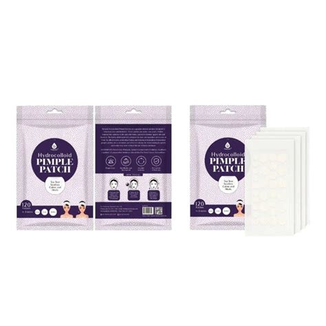Pursonic Hydrocolloid Pimple Patch Multi Size Acne Solution