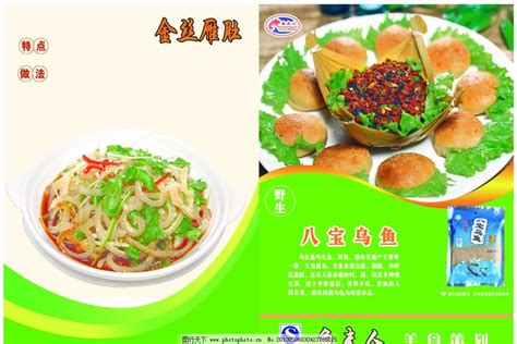菜谱宣传单图片菜谱设计画册装帧 图行天下素材网