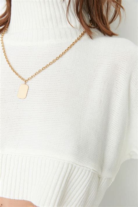 Trendyolmilla Ekru Süper Crop Basic Triko Kazak TWOAW21KZ0163 Fiyatı