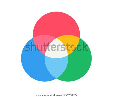 Color Combination Theory Single Isolated Icon Stock Vector Royalty