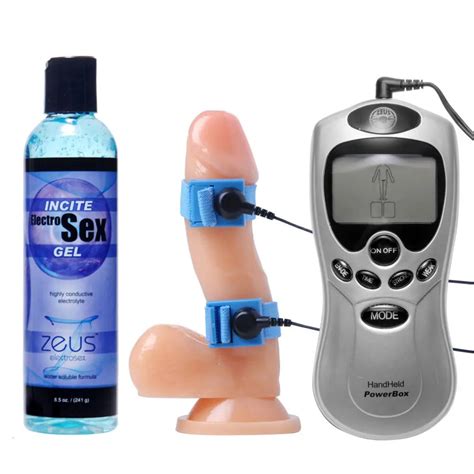 Sex Essentials 3 Piece Kit For Him Complete Estim Kit Bbd Brands