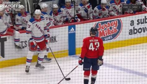 Matt Rempe Refuses To Drop The Gloves Against Tom Wilson