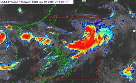 Pagasa Releases Latest Update On Bagyong Inday July 19
