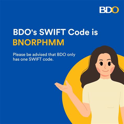Bdo Unibank Ever Wondered What A Swift Code Is And Why