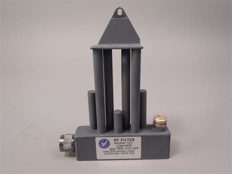 Bird Electronics Corp Rf Filter Model 521 400 Mhz Cut Off New In
