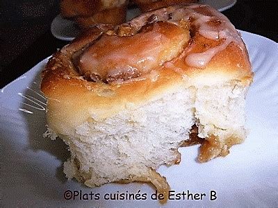 Les plats cuisinés de Esther B Brioches érable et pacanes MAP