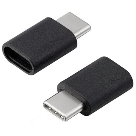 Преходник - Micro USB към USB Type C черен - eMAG.bg