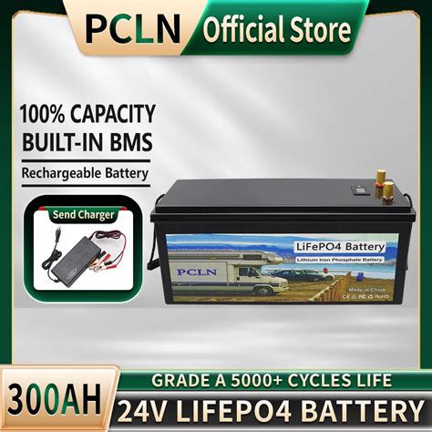 내장 BMS 리튬 철 인산염 전지 골프 카트 태양열 저장 및 충전기 LiFePO4 배터리 12V 24V 400Ah