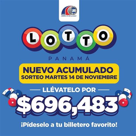 LOTERÍA Nacional de Panamá EN VIVO resultados del Lotto y Pega de HOY de noviembre vía