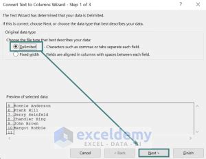 How To Split Names In Excel Into Two Columns 4 Quick Ways