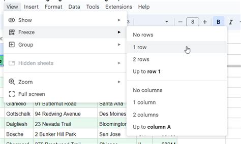 Google Sheets Design Making Pretty Spreadsheets In
