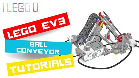 Lego Ev3 Building Instructions Ball Conveyor Tutorials Youtube