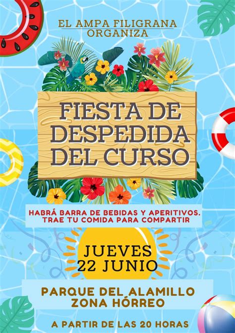 FIESTA DE DESPEDIDA DEL CURSO AMPA CEIP Huerta Del Carmen