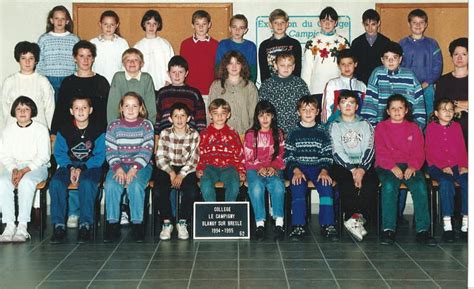 Photo De Classe 6eme2 De 1994 Collège Du Campigny Copains Davant