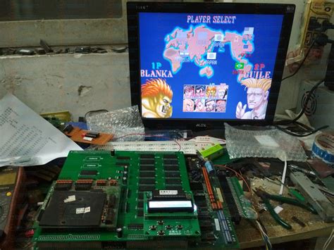 Second Hand Cps1 Pcb Conversion Arcade Game 50 In 1 Cps1 Motherboard