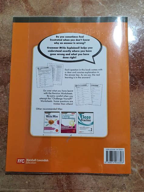 Primary 2 English Grammar MCQs with explanation, Hobbies & Toys, Books ...