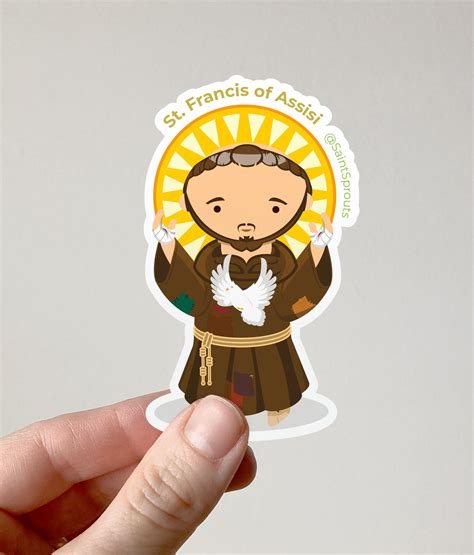 St Francis Of Assisi Magnet