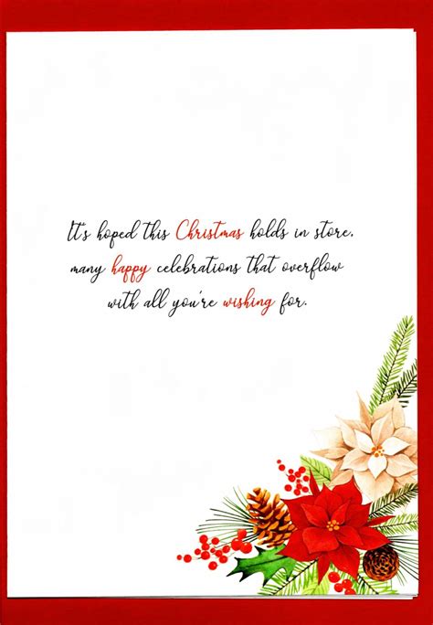 Son And Daughter In Law Embellished Magnifique Christmas Card Love Kates
