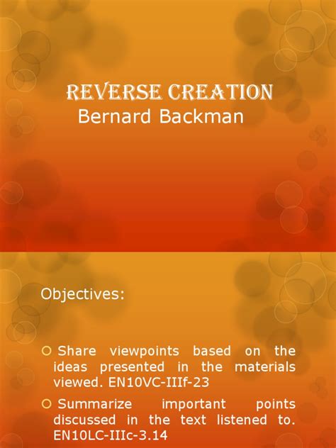 Reverse Creation Eng 10 Pdf