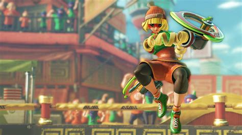 Arms Min Min Nintendo Switch Games Silver Screen Just Amazing Video Game Battle Fighter