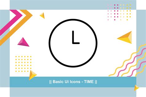 Basic User Interface Time Graphic By Adbanggemilang Creative Fabrica