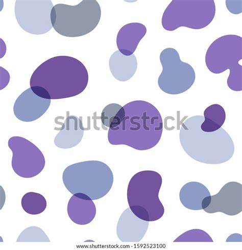 Abstract Purple Blue Blob Pattern Vector Stock Vector Royalty Free 1592523100 Shutterstock