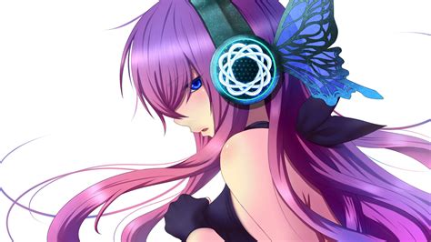 Vocaloid Luka Megurine Headphones Hd Wallpaper Rare Gallery