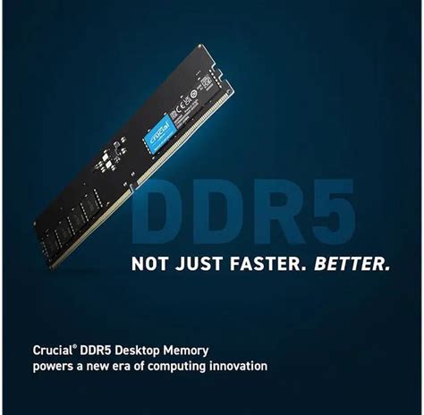 Crucial Ddr5 Classic 8gb 288 Pin Pc Ram Ddr5 5600 Pc5 44800 Desktop