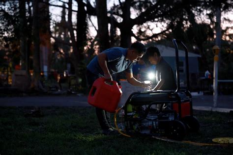Idalia Times Of Likely Power Outages In Tampa Bay Counties