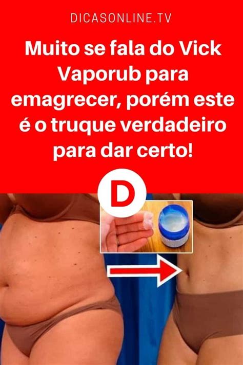 11 Dicas Para Acelerar A Queima De Gordurqa Vick Vaporub Remédios