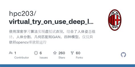 virtual try on use deep learning main py at main · hpc203 virtual try