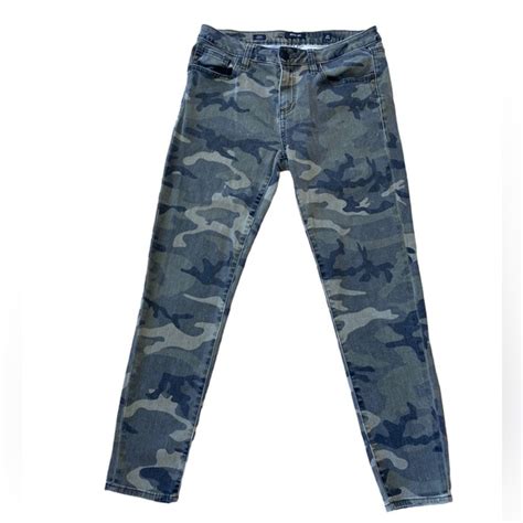 Miss Me Jeans Miss Me Camouflage Ankle Skinny Denim Jeans Womens