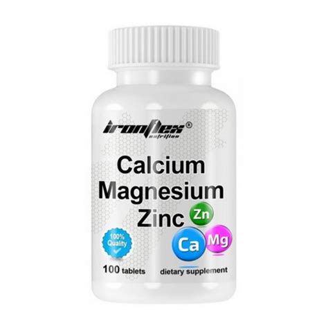Кальций магний цинк Iron Flex Calcium Magnesium Zinc 100 таблеток ...