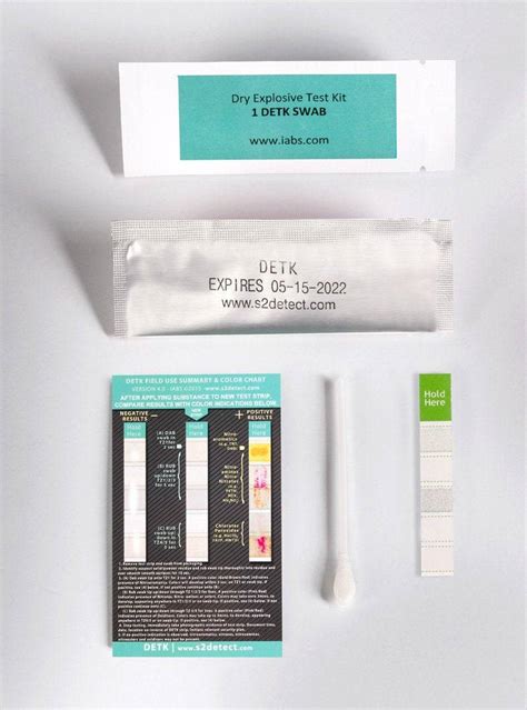 Explosive Detection Explosive Detection Kit Trace Detector