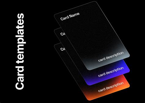 Card Templates Figma