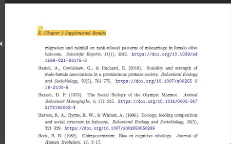 Incorrect Section Header At Top Of Page In References · Issue 63