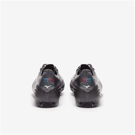Mizuno Alpha Made Japan Fg Neroignition Rosso Scarpe Calcio Uomo